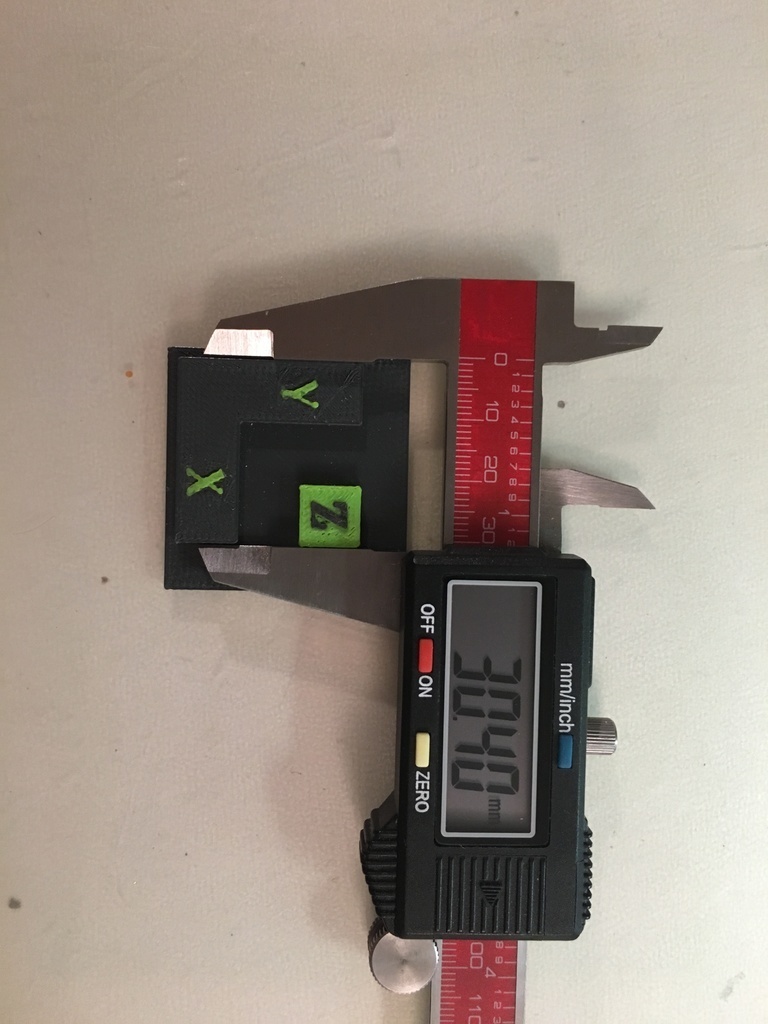 Free 3D file dual extrusion test for tuning offset second end - pièce ...